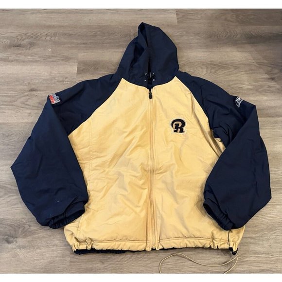 Jackets & Coats | Vtg Reebok St Louis Rams Jacket Xl Reversible La Los ...